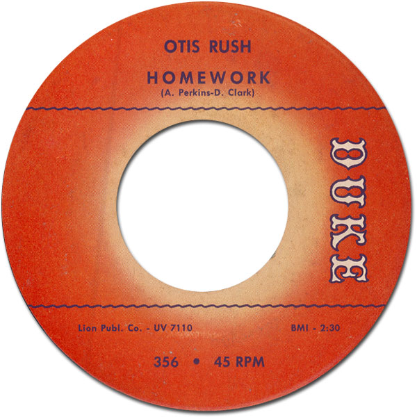 James'z Rockin' Blues: New Breed - Popcorn R&B * HOMEWORK - Otis Rush