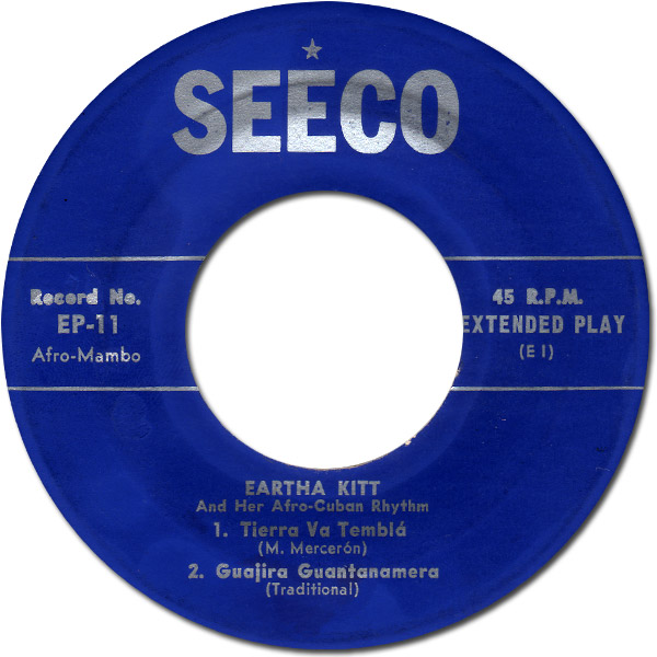 James'z Rockin' Blues: アーサ・キットの低予算制作ラテン盤EP★